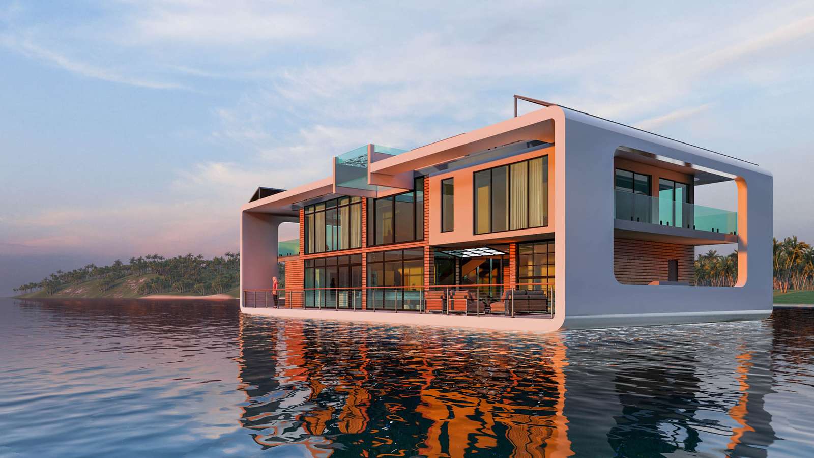 Floating Villa - interior Design Company in Dubai