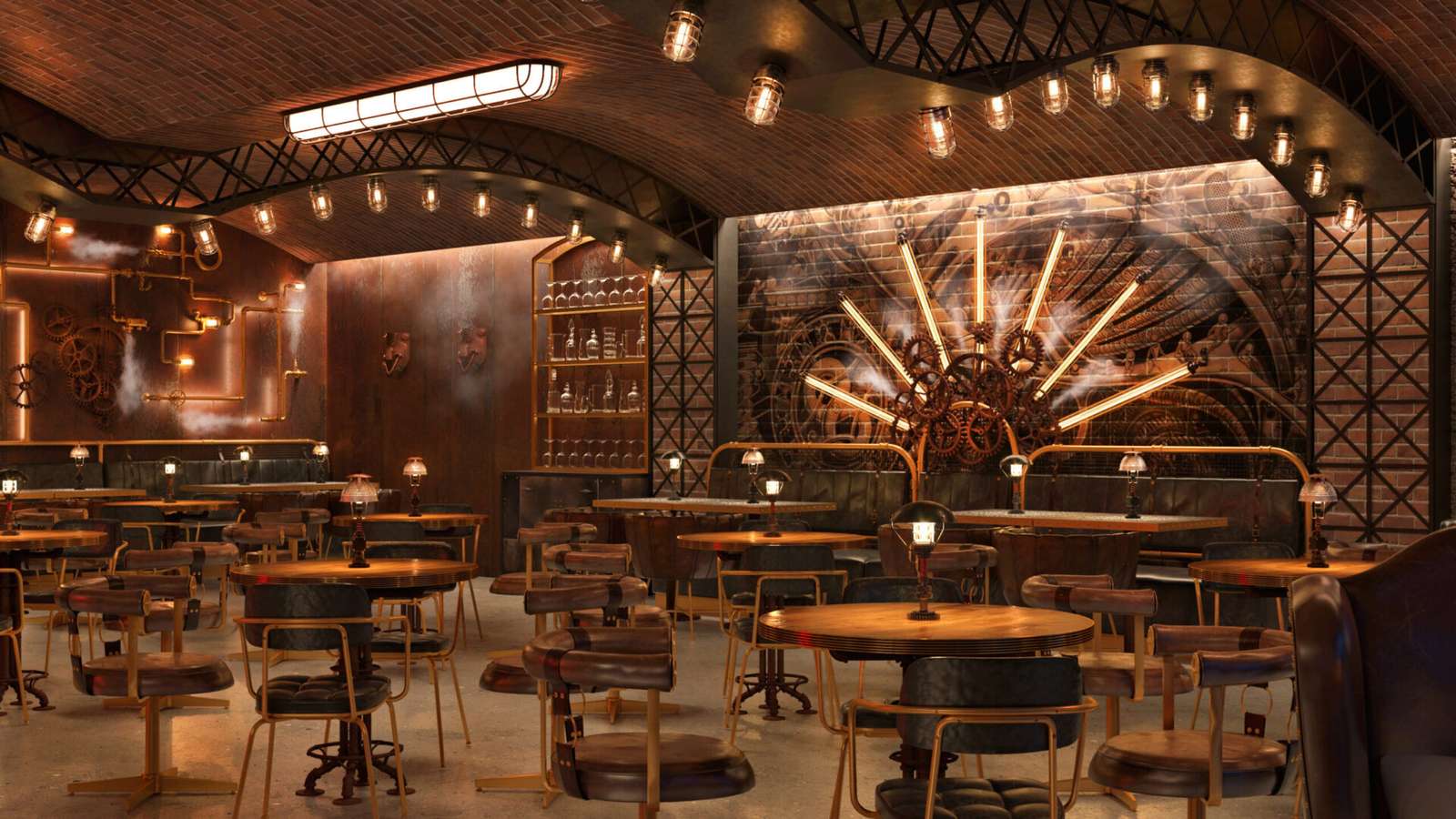 Steam Kitchen restaurant - Interior Design Company in Riyadh