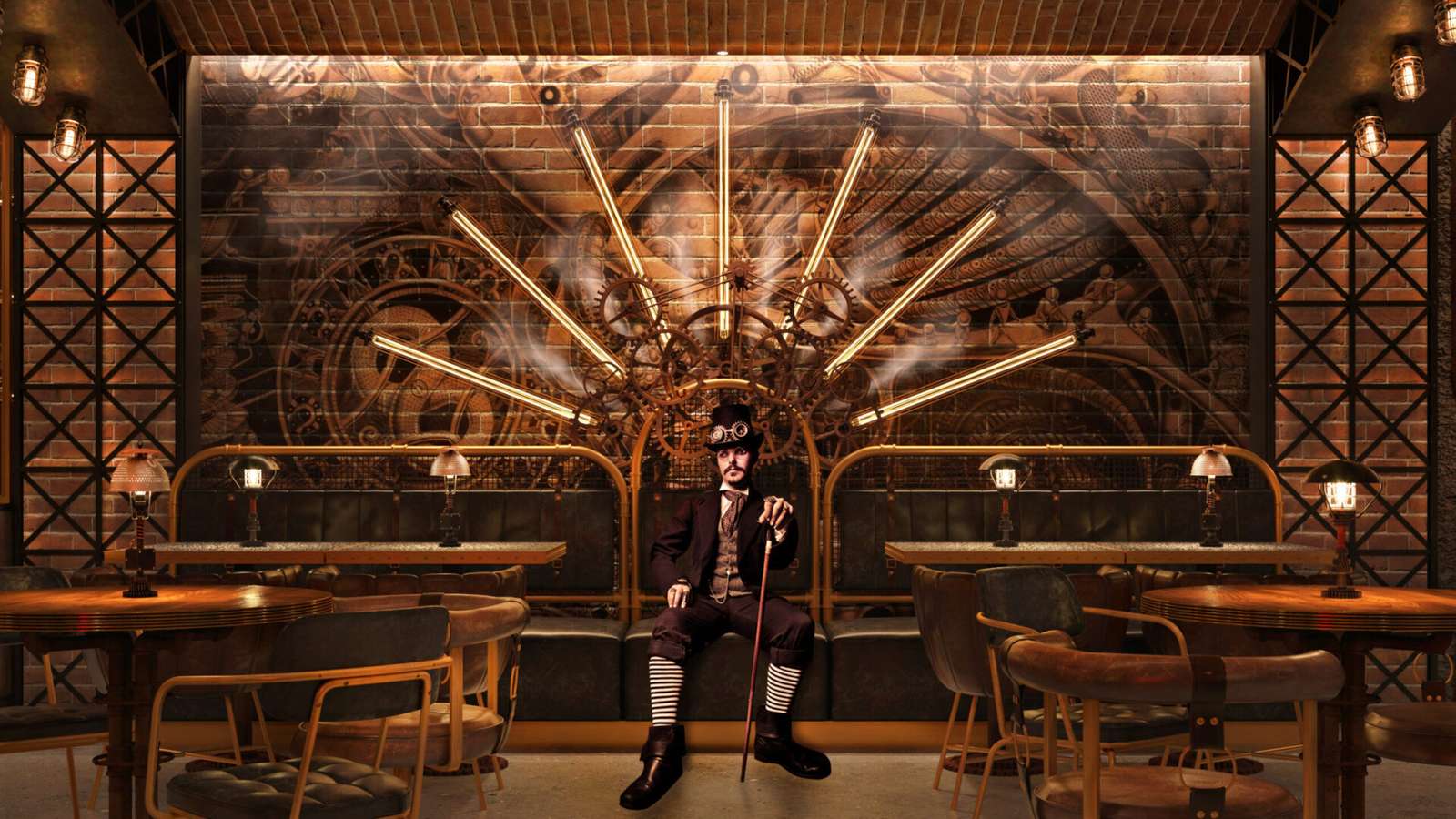 Steam Kitchen restaurant - Interior Design Company in Riyadh