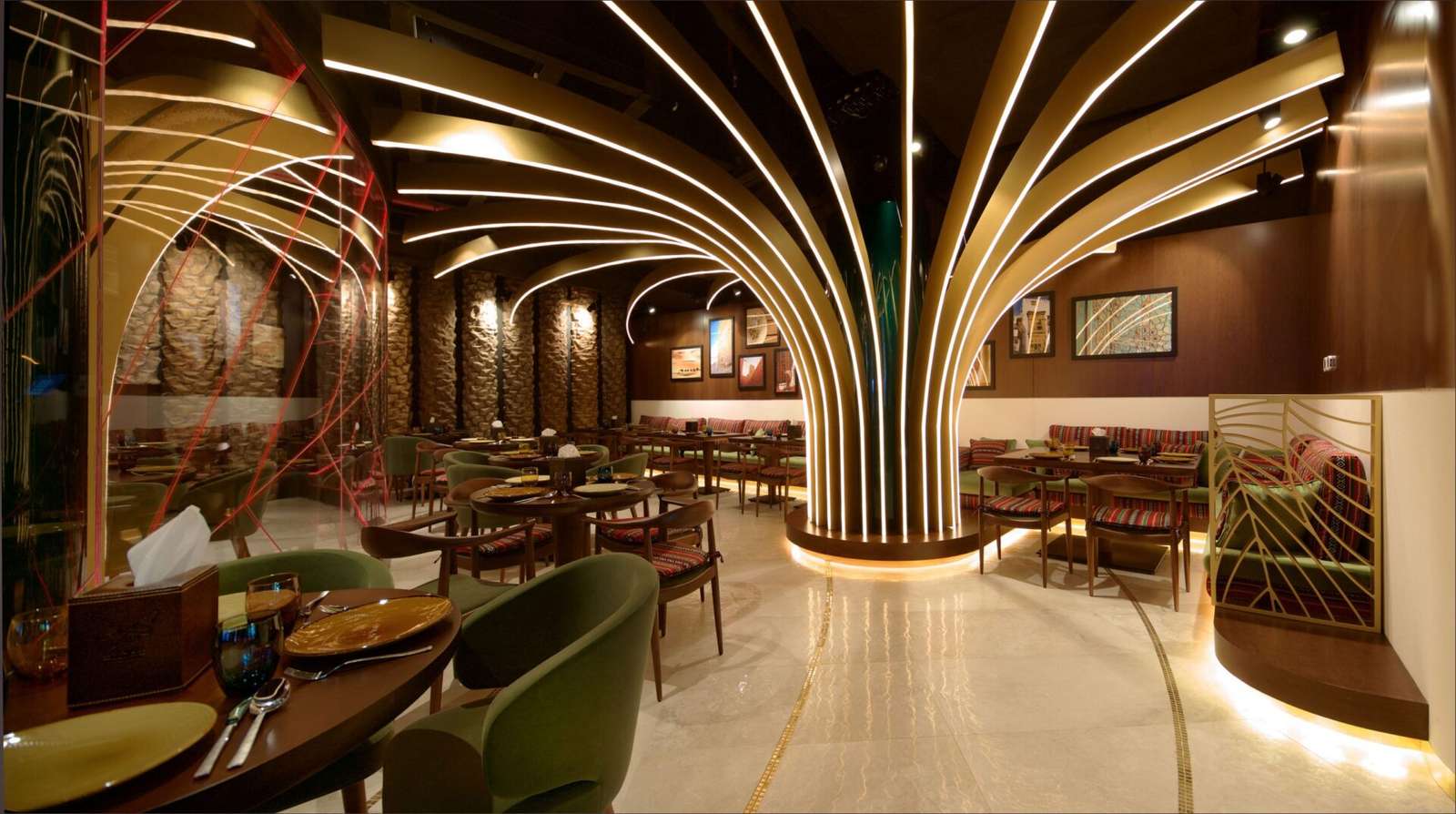 Karamna Alkhaleej Restaurant Designed by 4SPACE